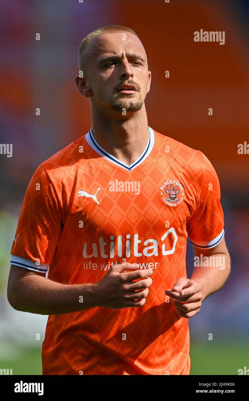 Lewis Fiorini #8 of Blackpool during the game Stock Photo - Alamy