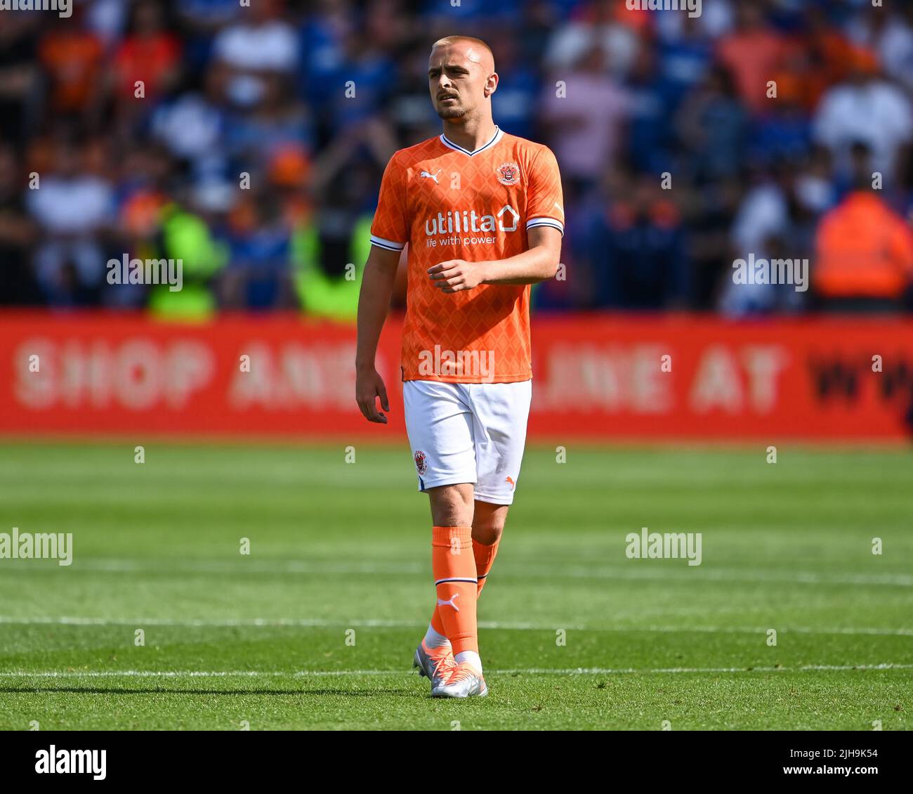 Lewis Fiorini #8 of Blackpool during the game Stock Photo - Alamy
