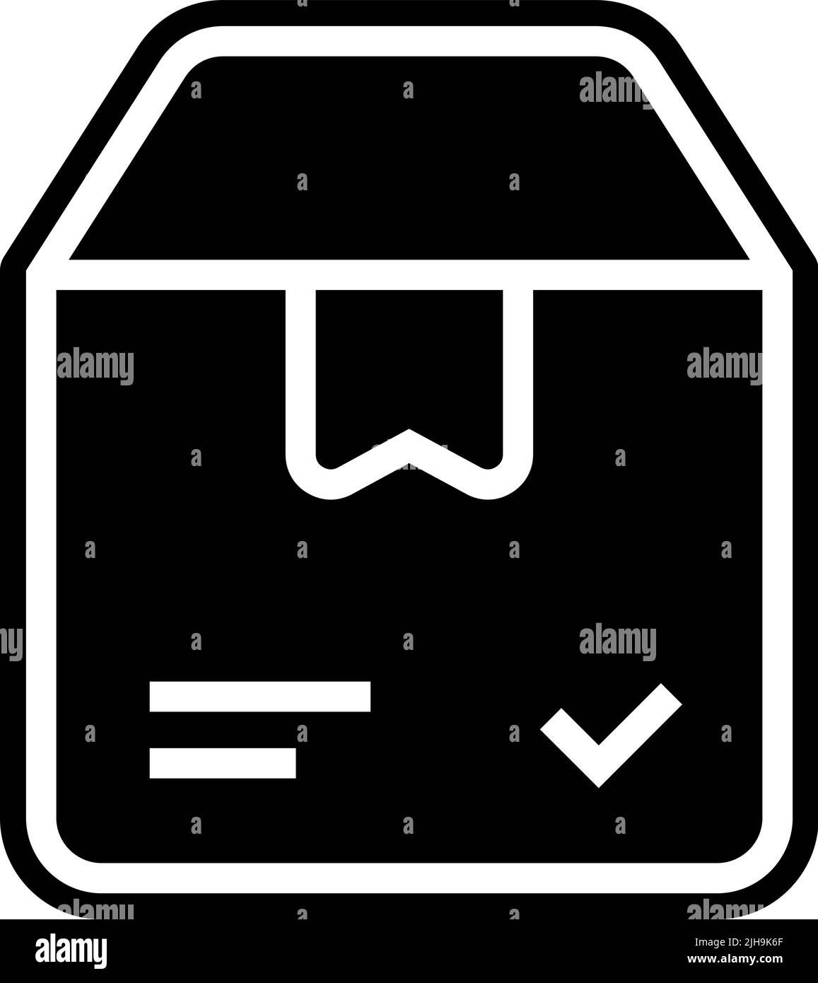 Shopping box Black and White Stock Photos & Images - Alamy