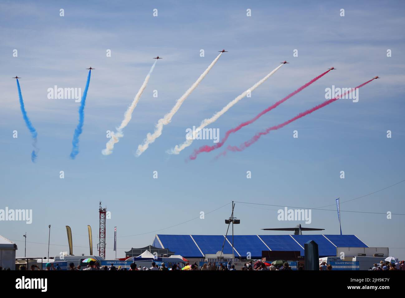 Fairford, UK. 16th July, 2022. Military aircraft from across the globe ...