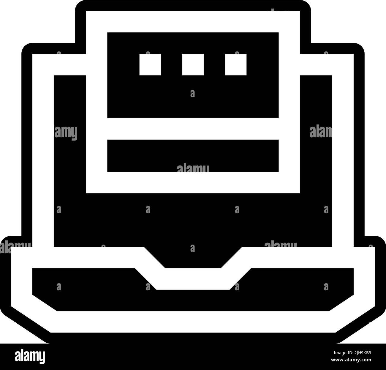 Chat box 3d Black and White Stock Photos & Images - Alamy