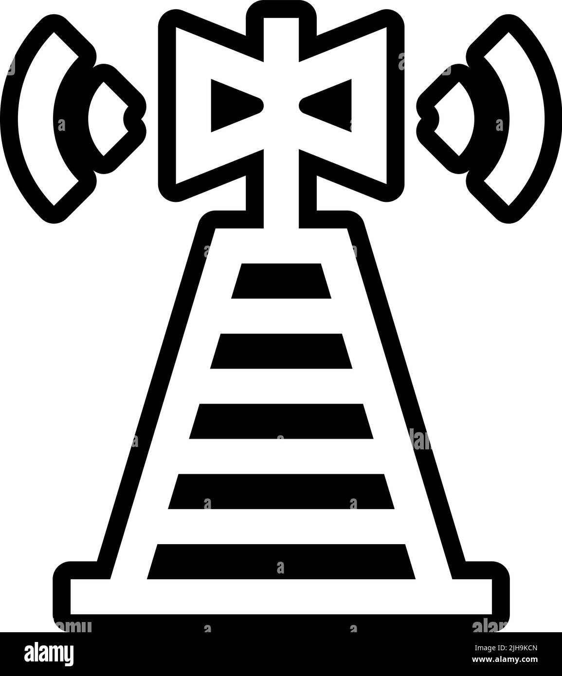 Social media signal tower Stock Vector Image & Art - Alamy