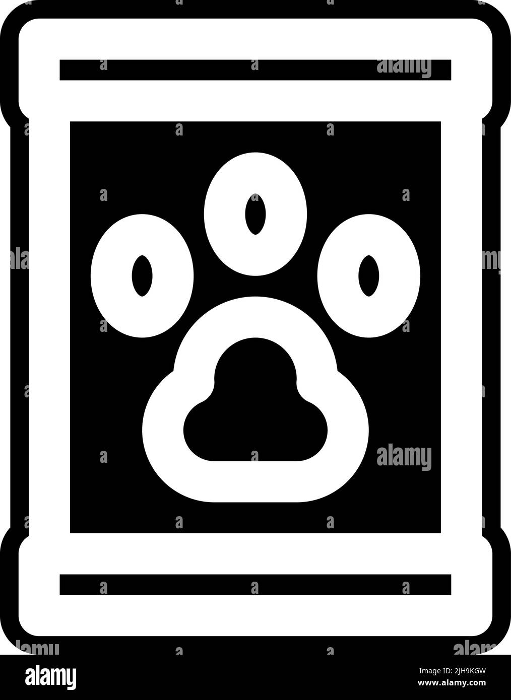 Pet dog food shop Black and White Stock Photos & Images - Alamy
