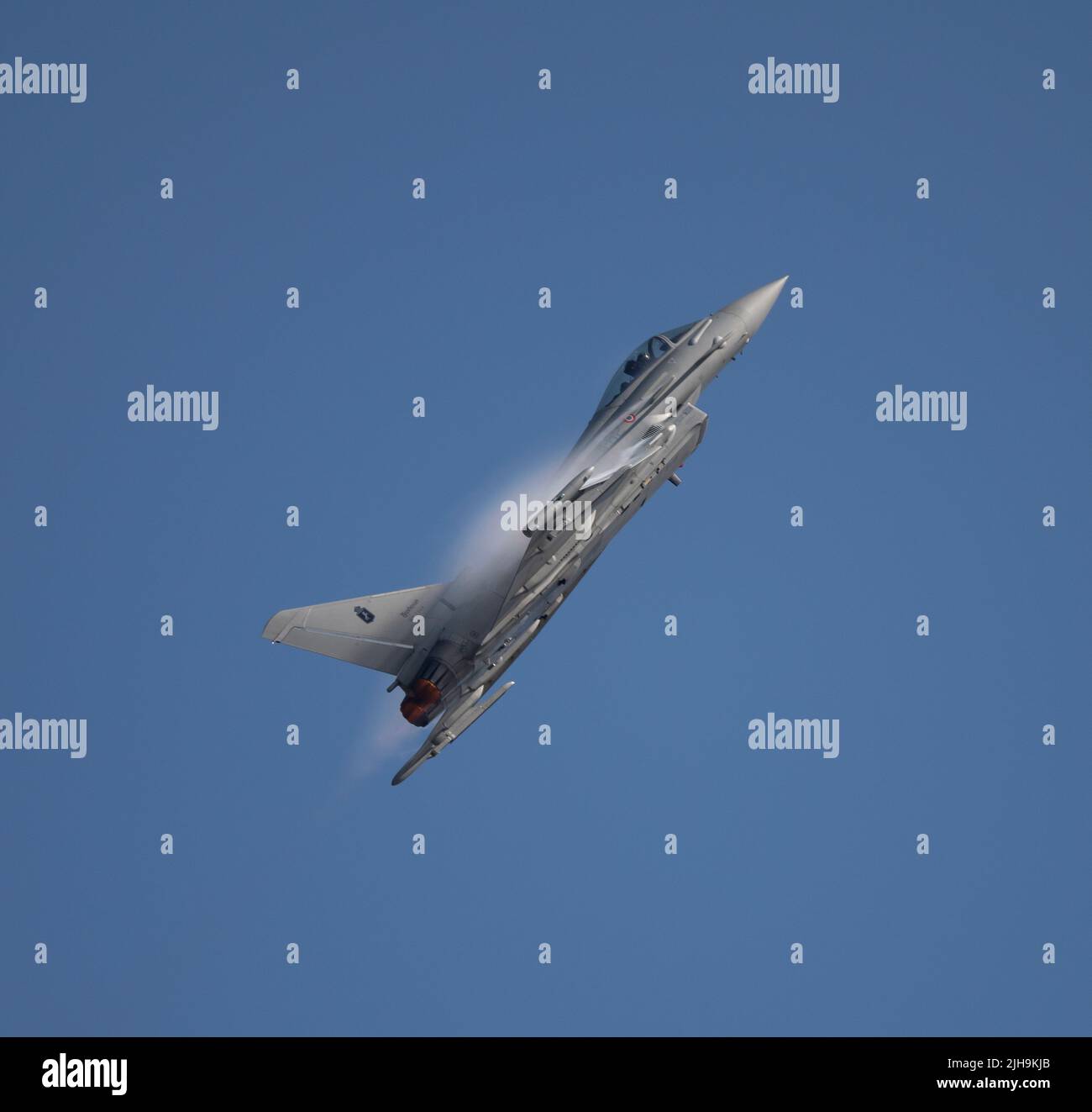 Eurofighter typhoon f 2000a of the italian air force hi-res stock ...