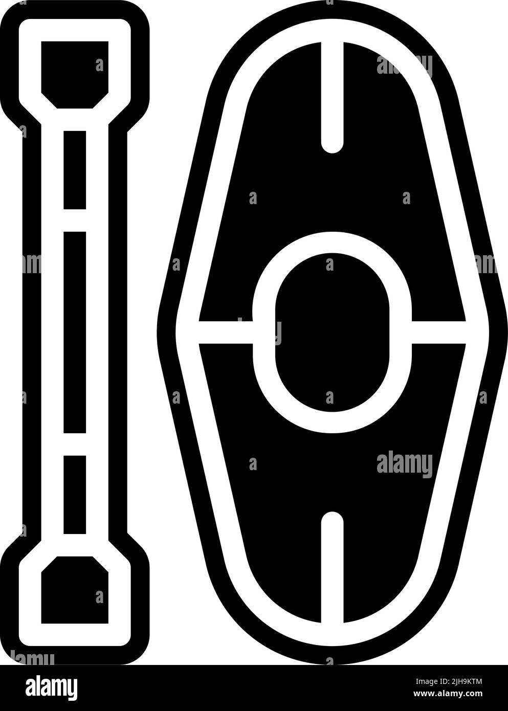 Sea kayak boat Black and White Stock Photos & Images - Alamy