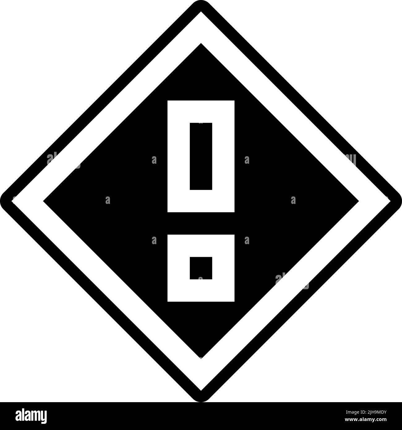 Traffic signs danger Stock Vector Image & Art - Alamy