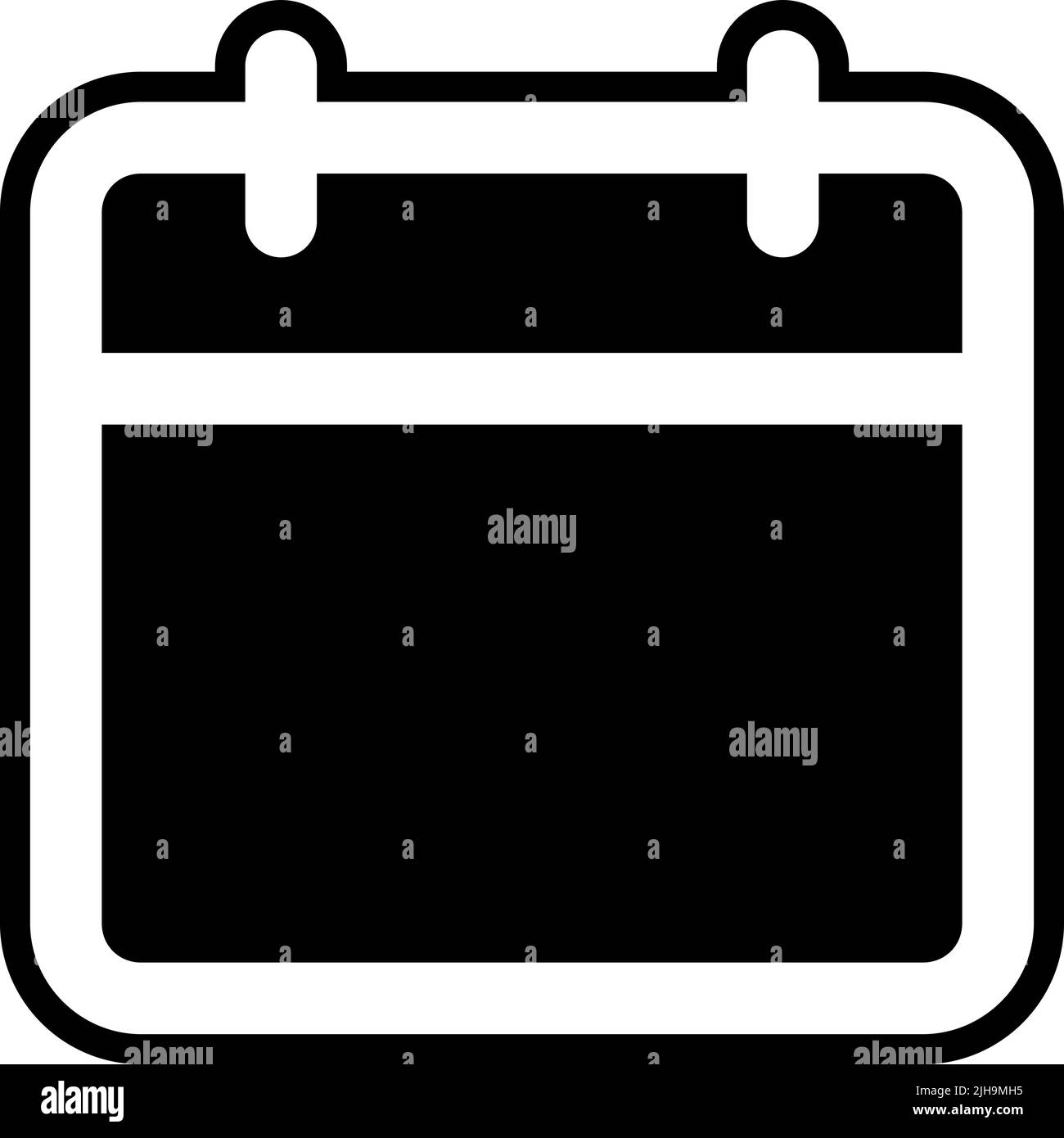 Ui basic calendar Stock Vector Image & Art - Alamy