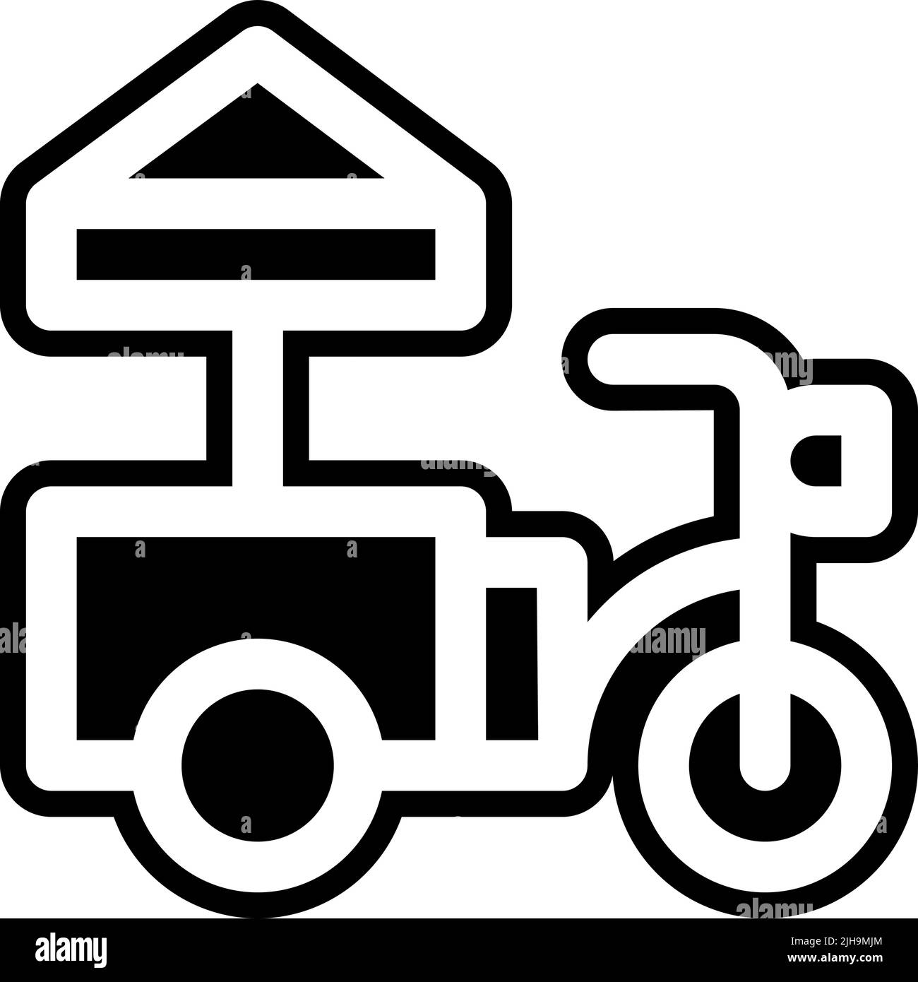 Fruit stand in marketplace Stock Vector Images - Alamy