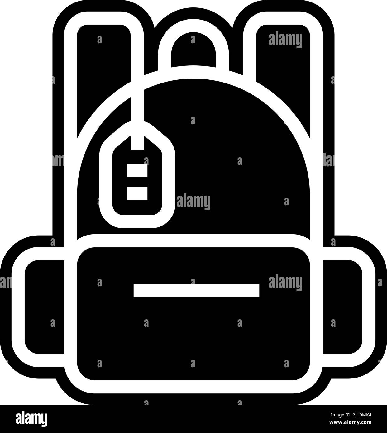 Woman suitcase pack female Stock Vector Images - Alamy