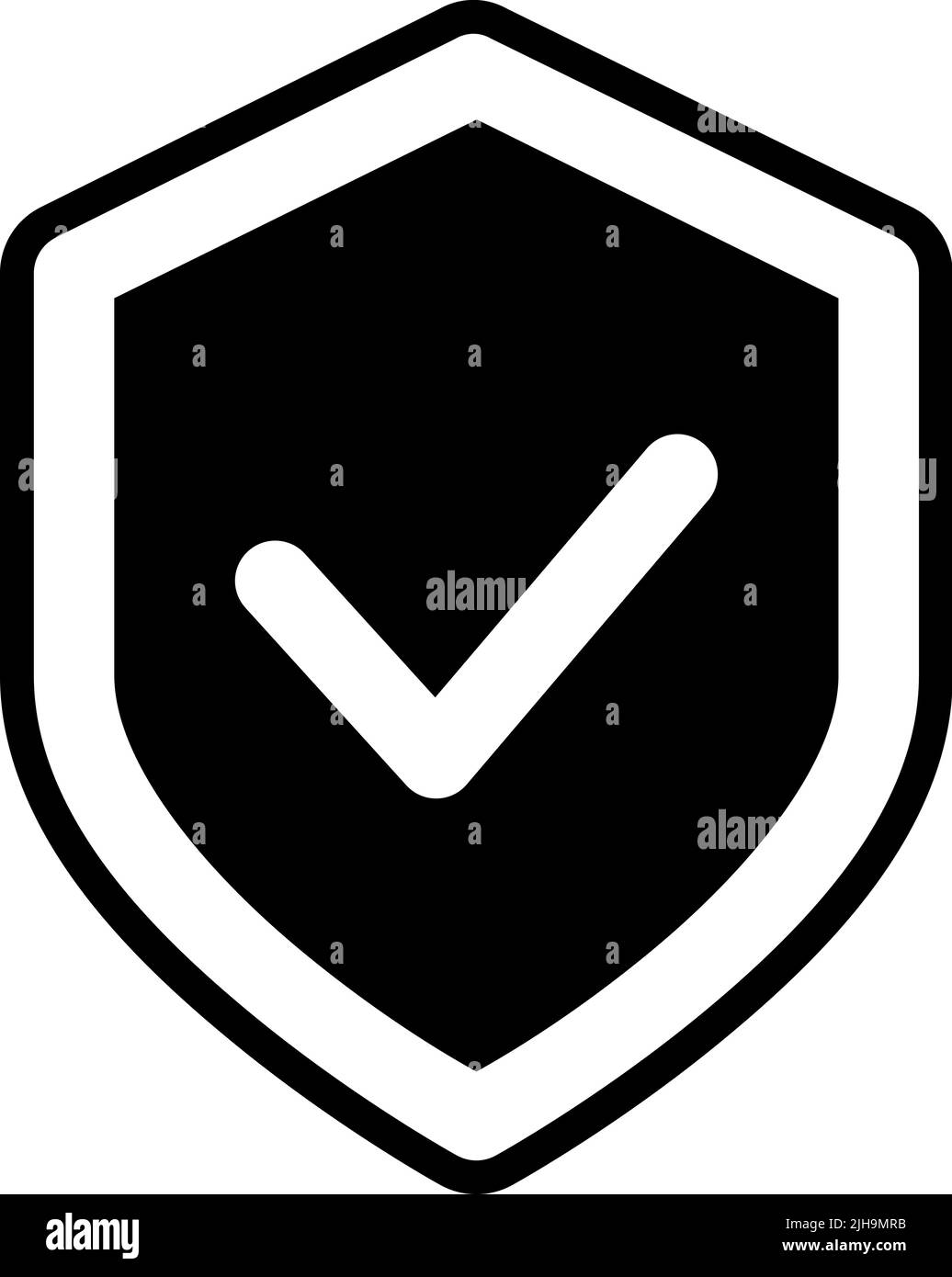 Ui basic shield Stock Vector Image & Art - Alamy