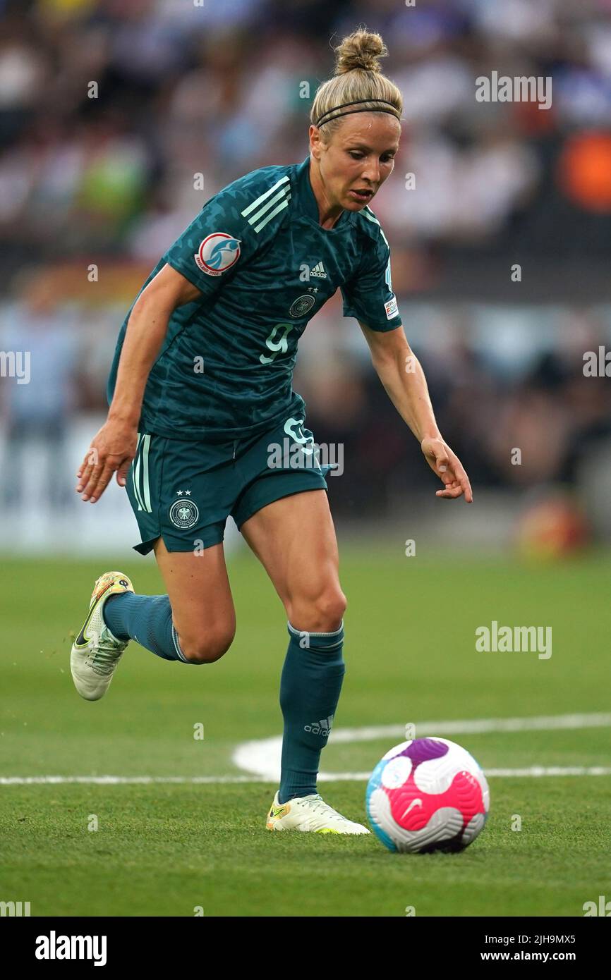 Germany's Svenja Huth in action during the UEFA Women's Euro 2022 Group ...