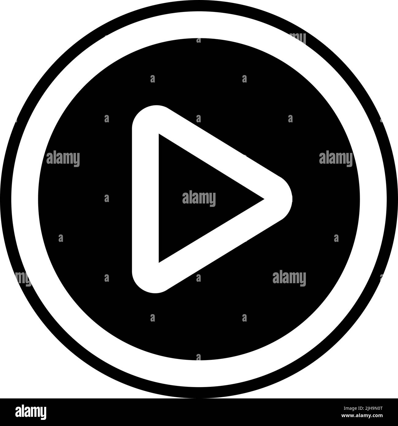 Basic ui play Stock Vector Images - Alamy