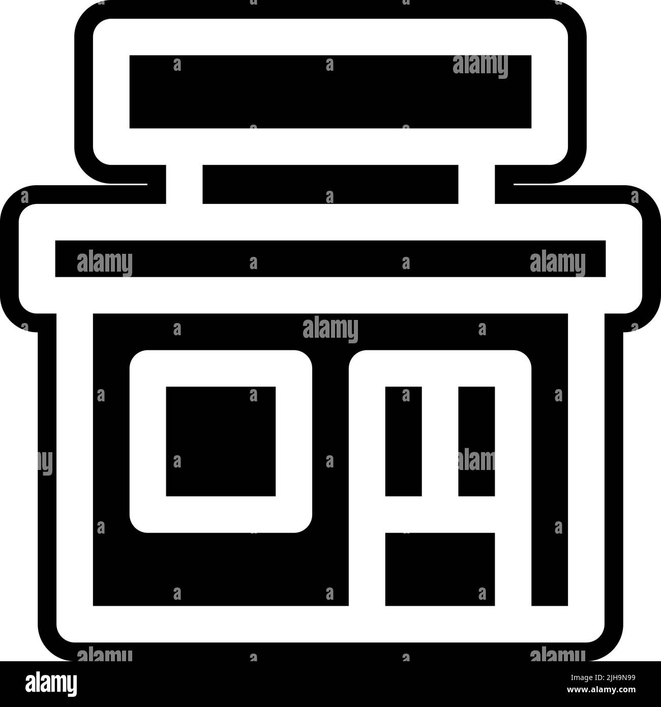 Fruit shop city market Stock Vector Images - Alamy