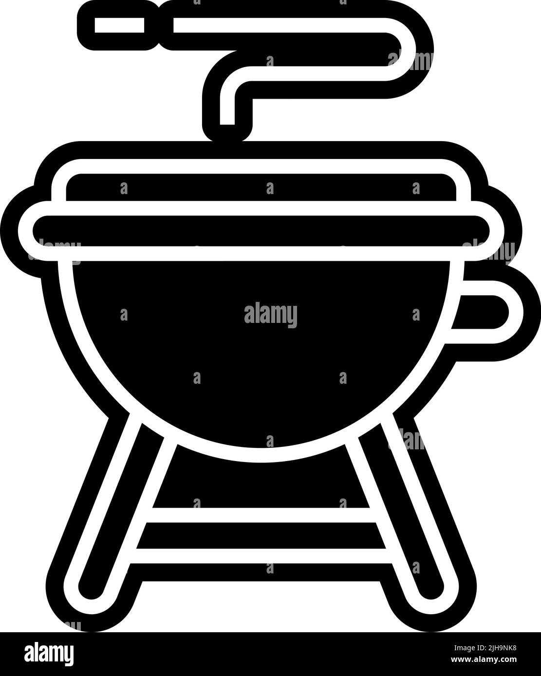 Backyard spring background Black and White Stock Photos & Images - Alamy