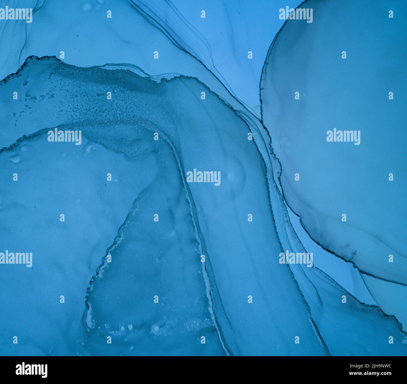 Ink Colours Mix Water. Fluid Wave Background Stock Photo - Alamy