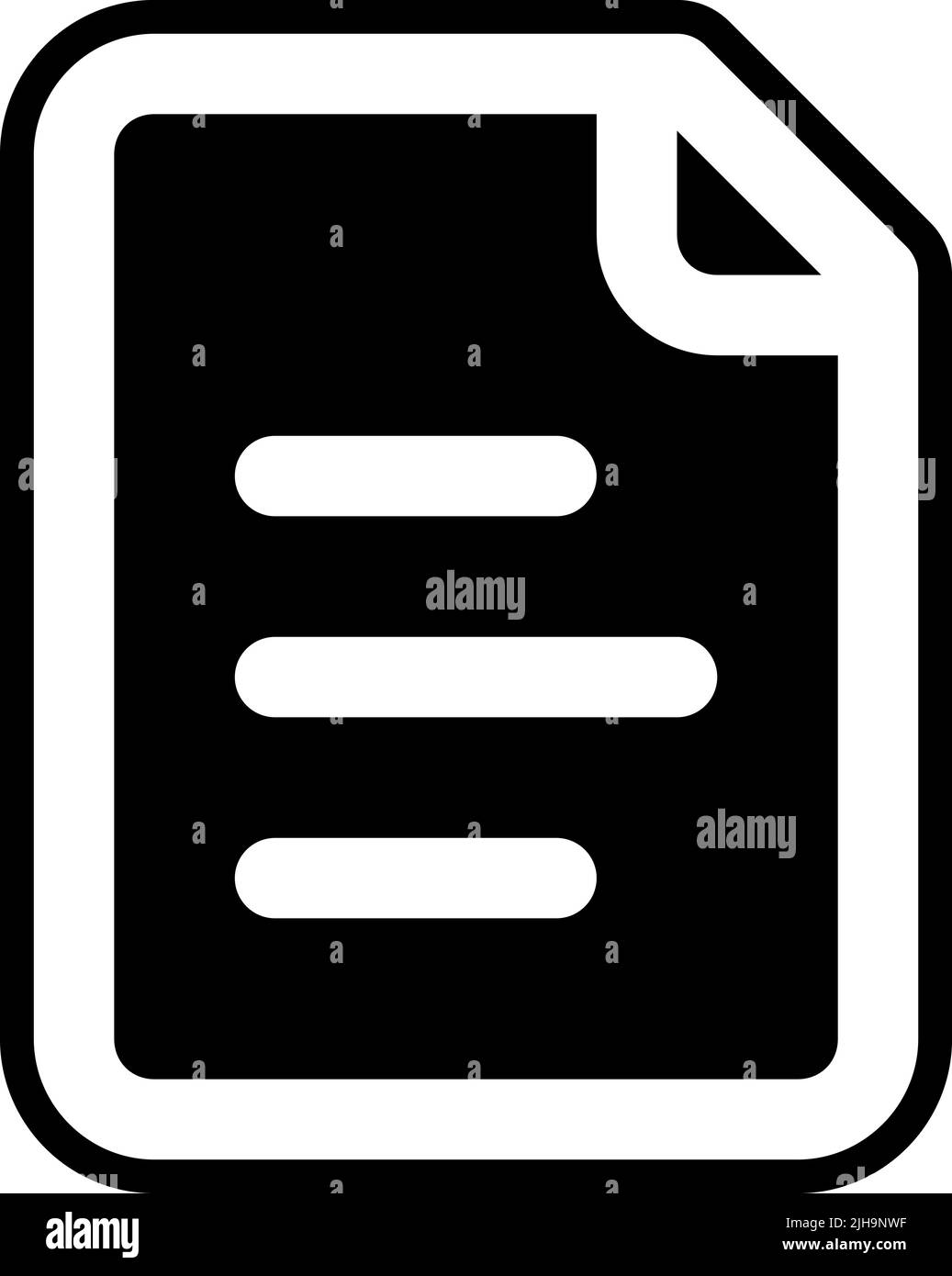 Ui basic document Stock Vector Image & Art - Alamy