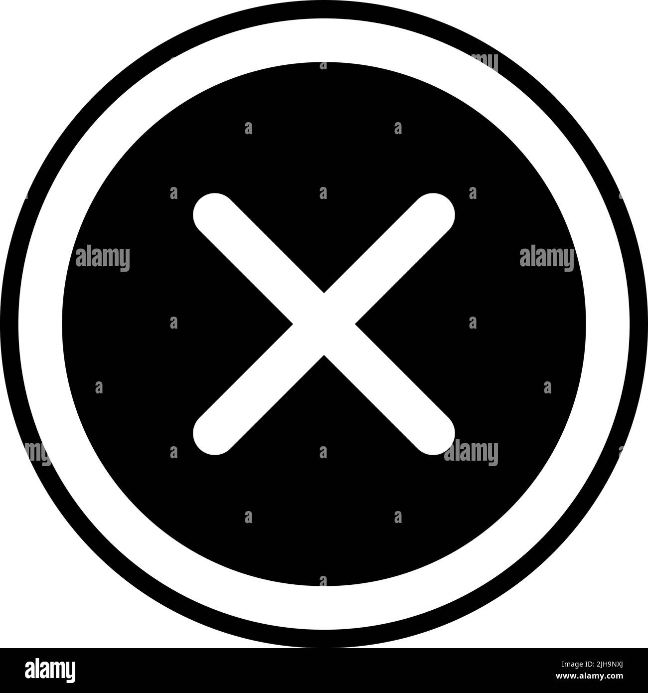 Ui basic close Stock Vector Image & Art - Alamy