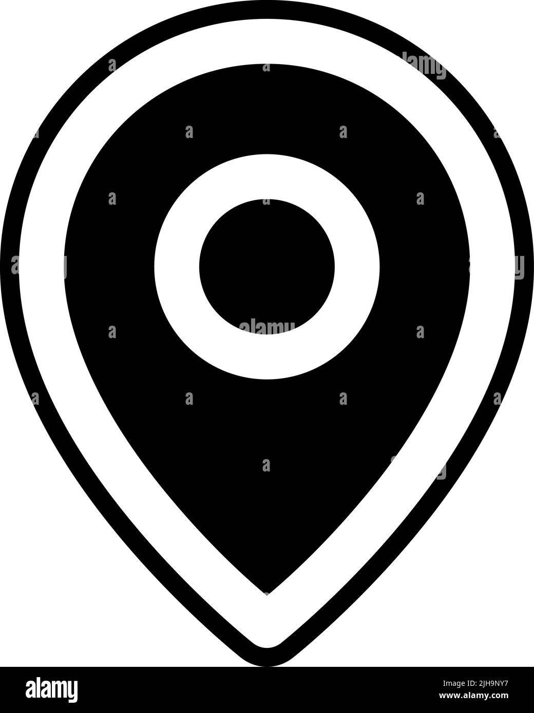 User location icons in Stock Vector Images - Alamy