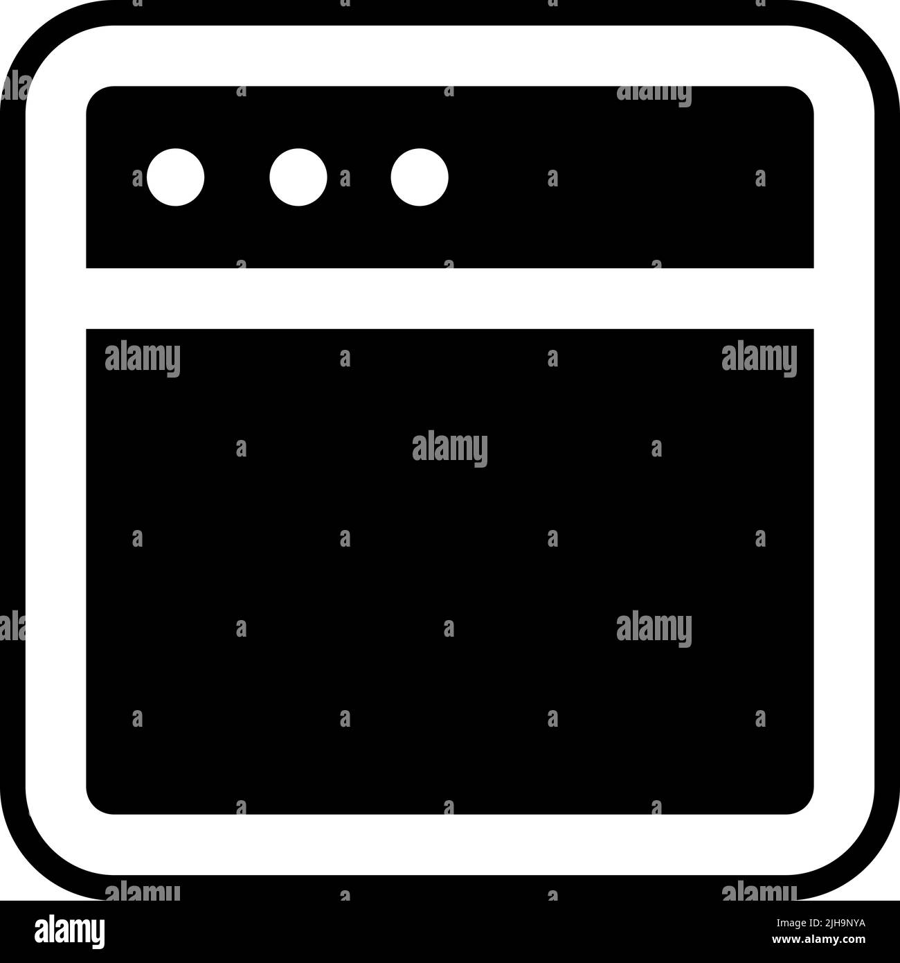 Ui basic browser Stock Vector Image & Art - Alamy