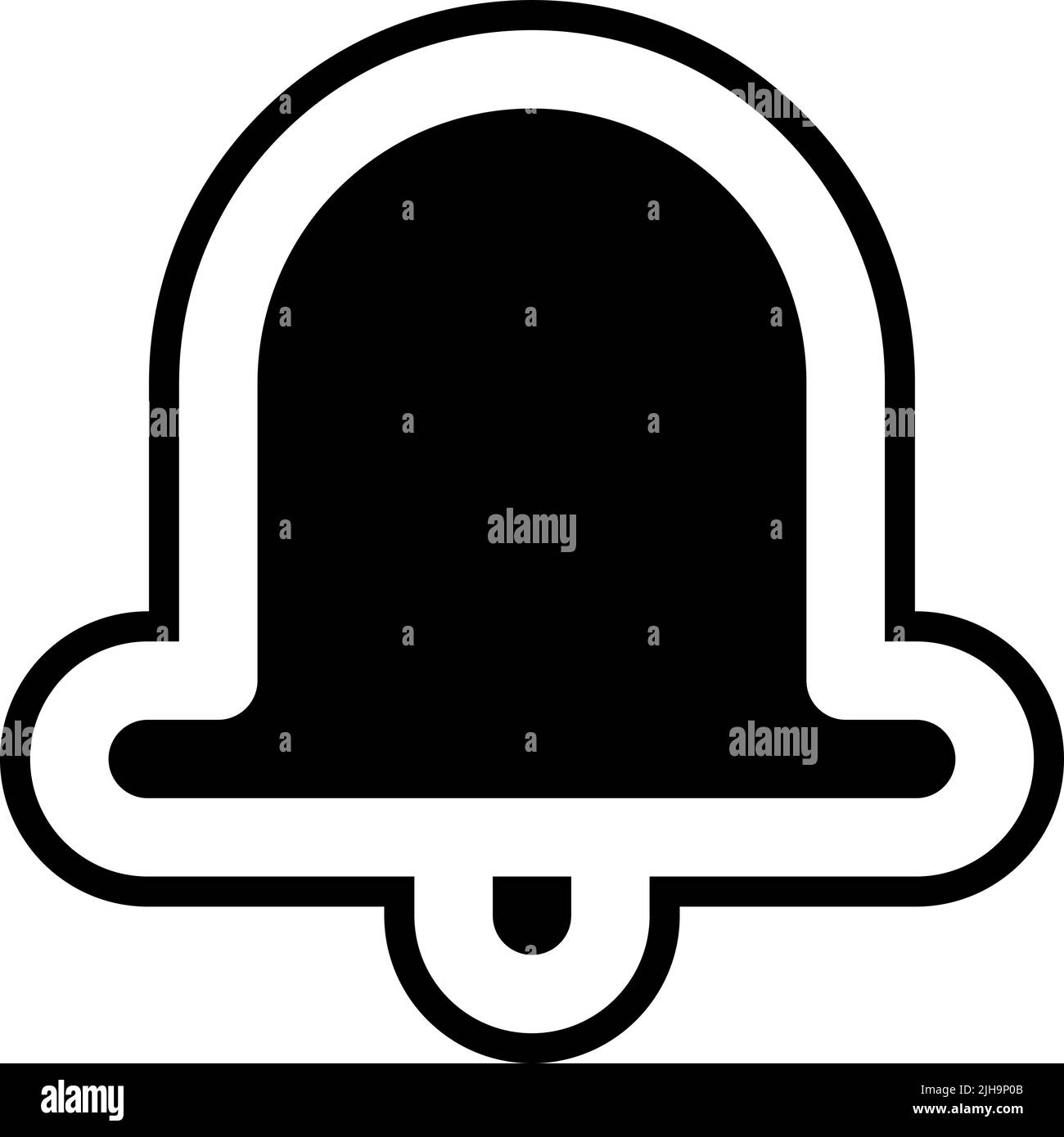 User interface notification bell Stock Vector Image & Art - Alamy