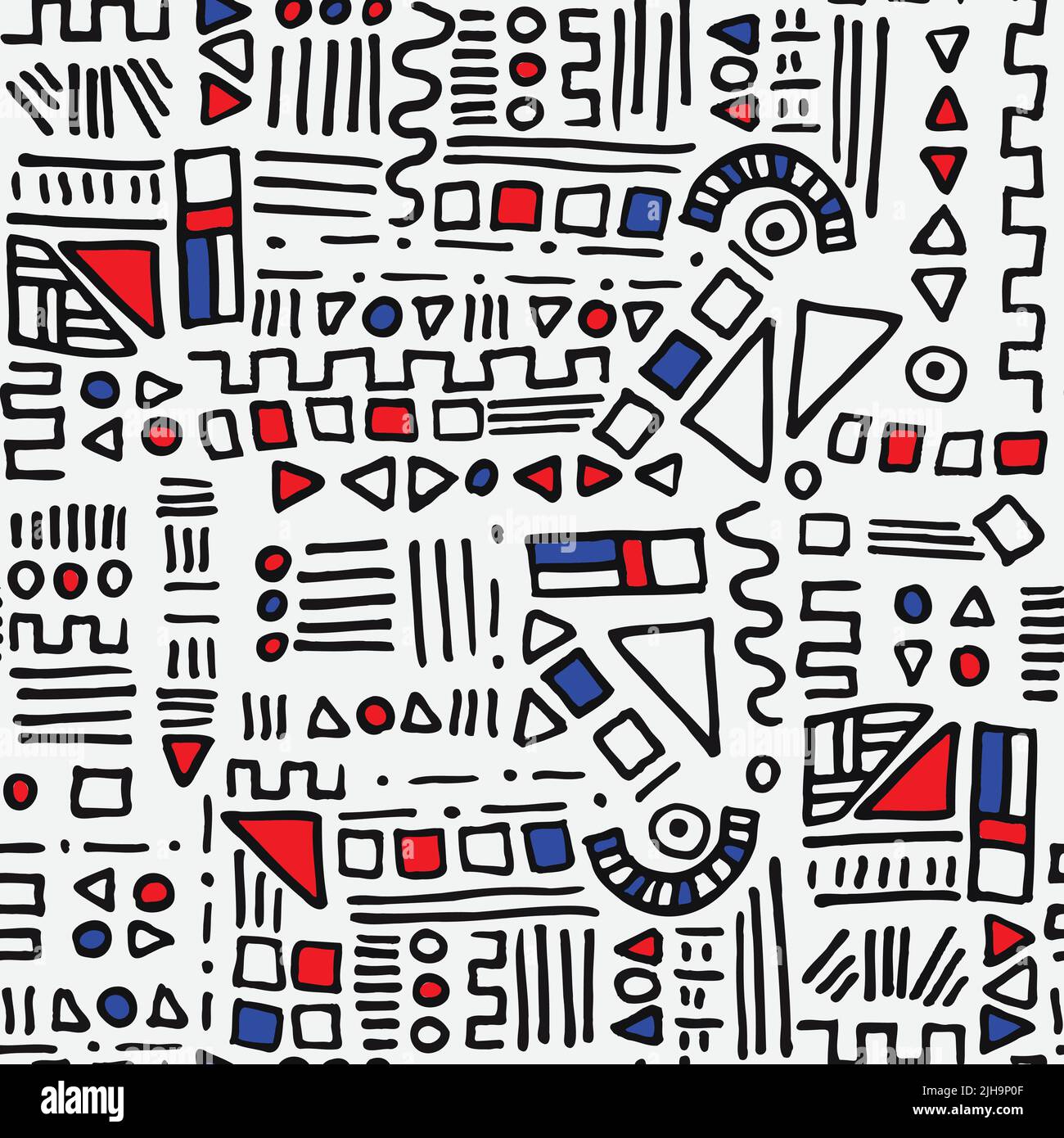 Red white lines drawn Stock Vector Images - Alamy