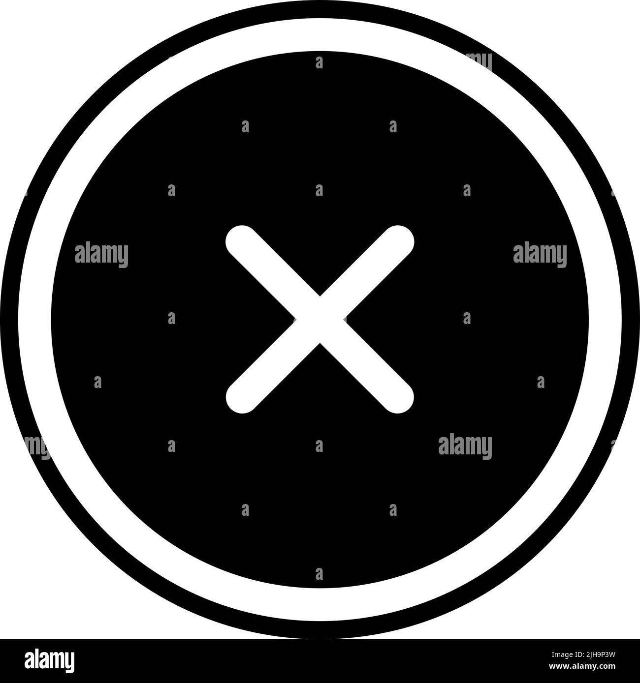 Delete user icon remove Black and White Stock Photos & Images - Alamy