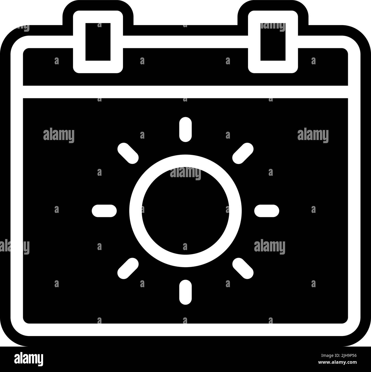 Summer calendar Stock Vector Image & Art - Alamy