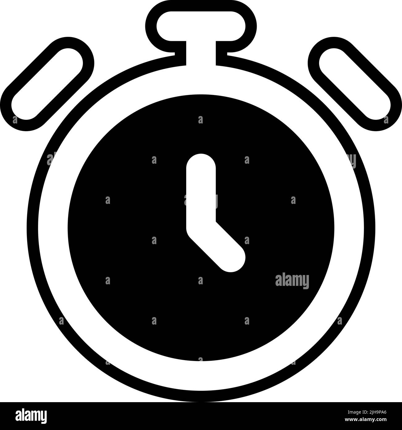 Timer stopwatch application Stock Vector Images - Alamy