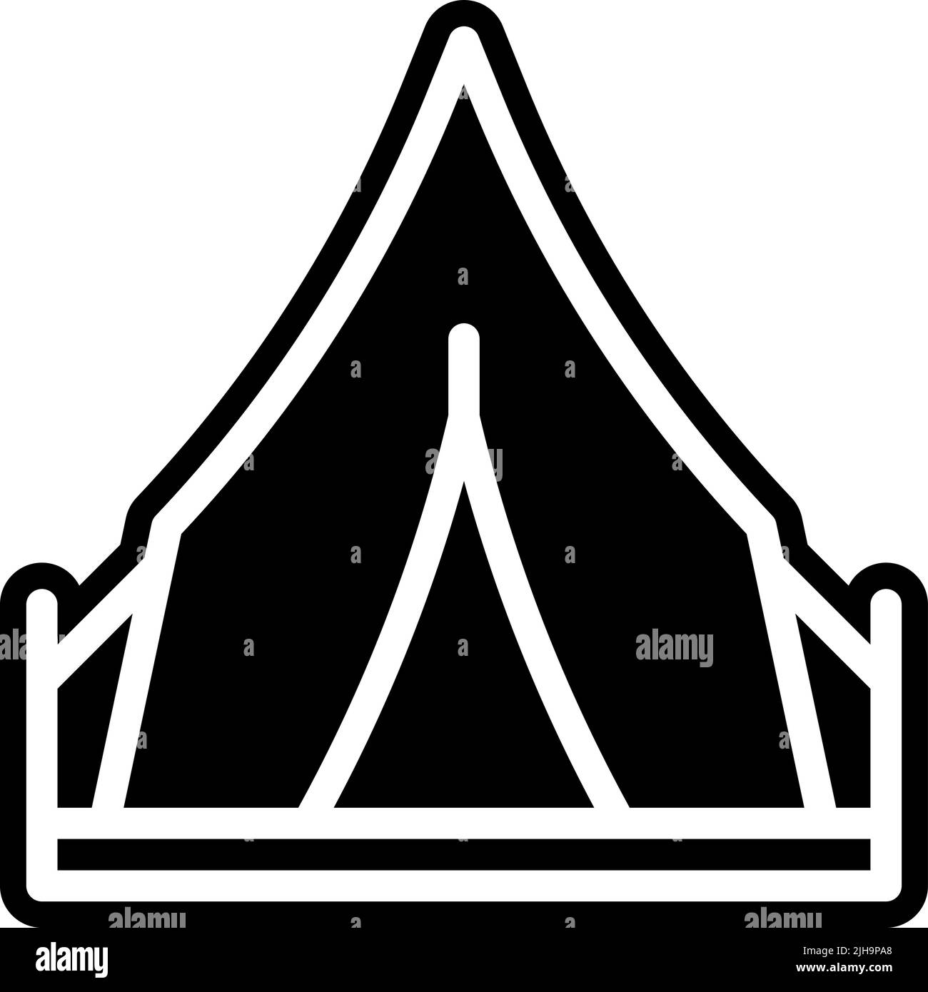 Tent fire scout Black and White Stock Photos & Images - Alamy