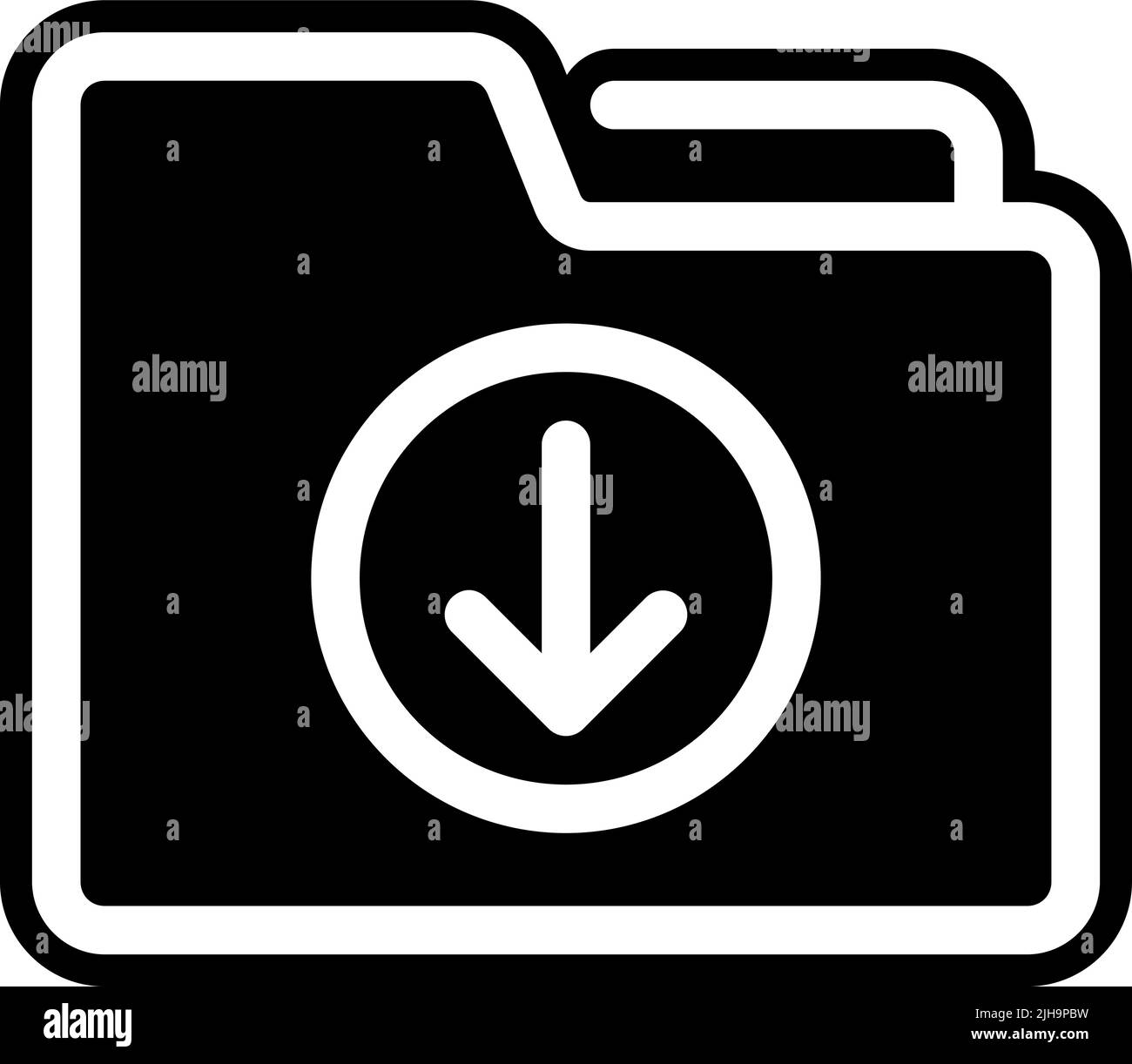 User interface folder Stock Vector Image & Art - Alamy
