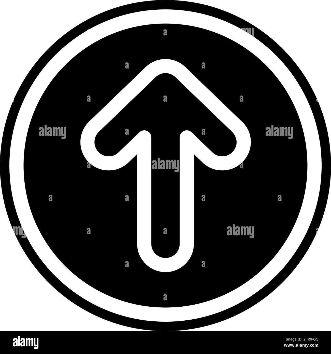 User interface up arrow Stock Vector Image & Art - Alamy