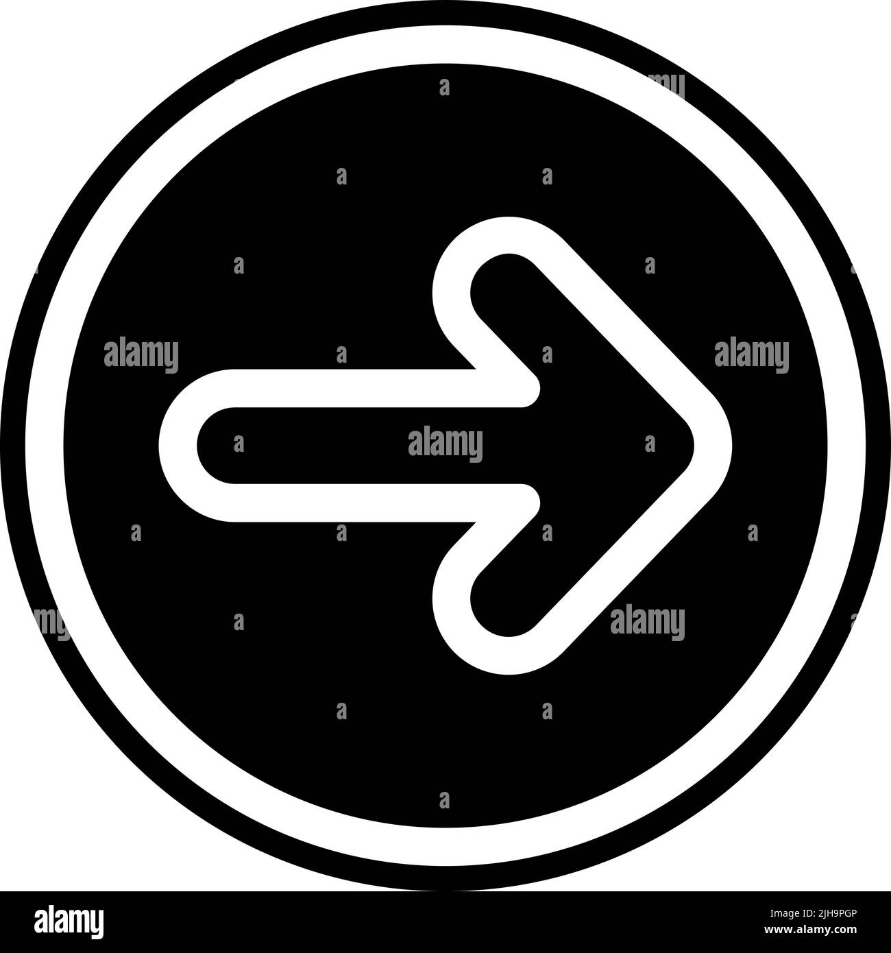 User interface right arrow Stock Vector Image & Art - Alamy