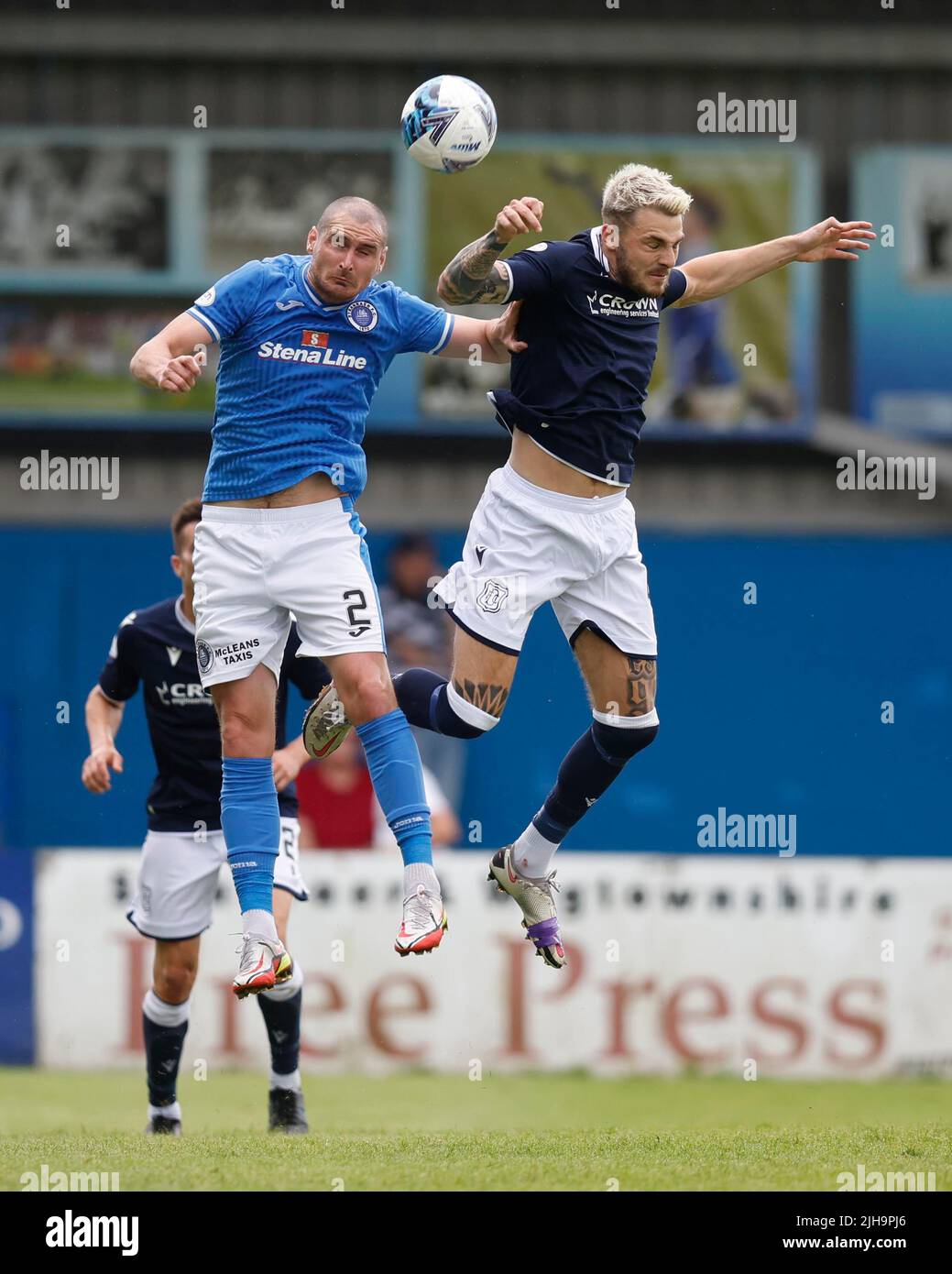 16th July 2022, Stair Park, Stranraer, Scotland: Scottish League cup ...