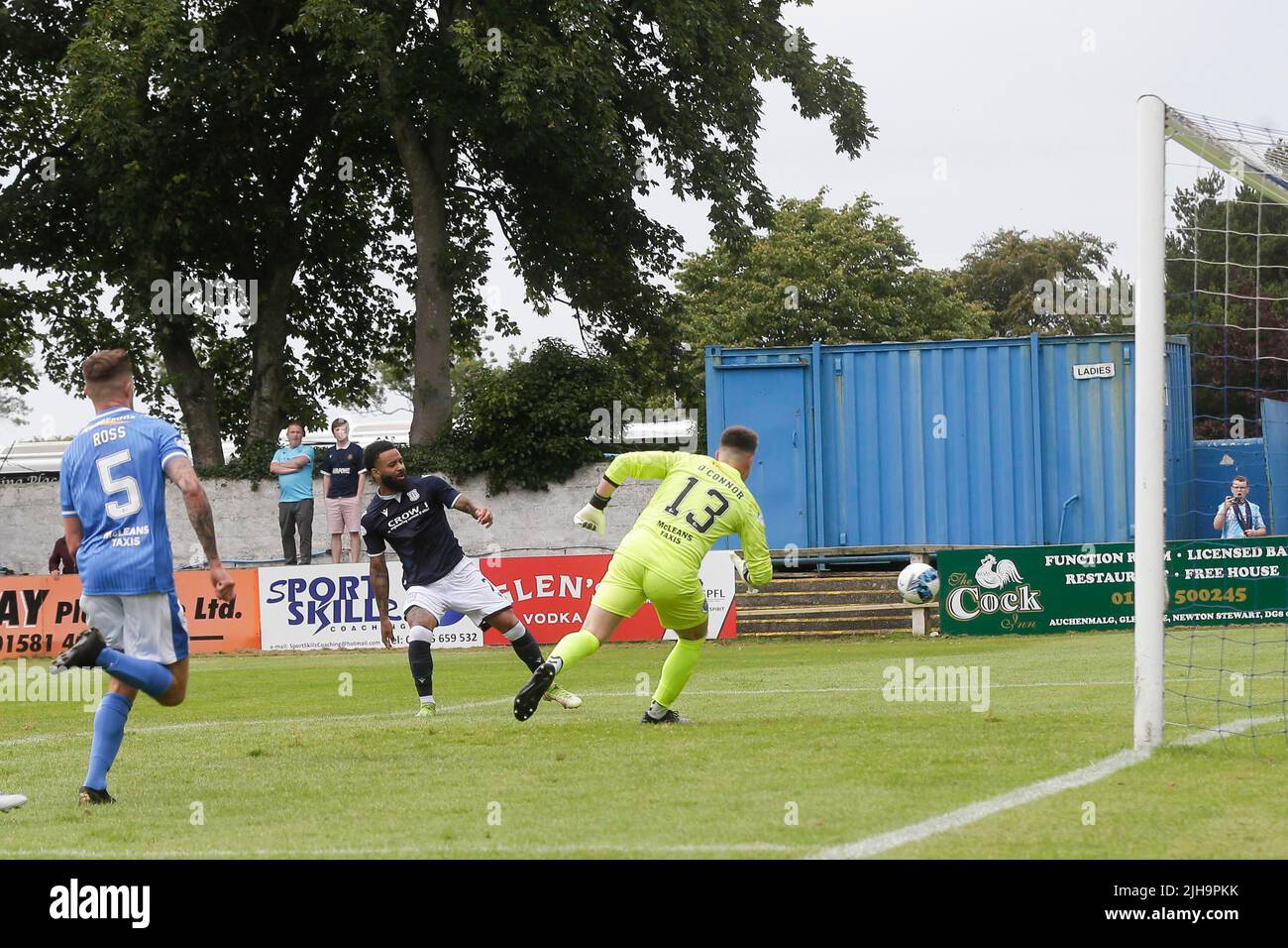 16th July 2022, Stair Park, Stranraer, Scotland: Scottish League cup ...