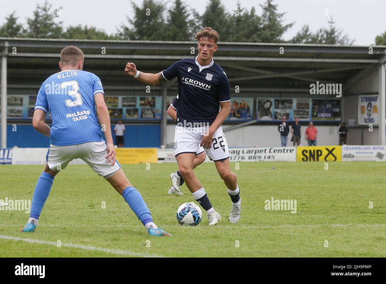 16th July 2022, Stair Park, Stranraer, Scotland: Scottish League cup ...