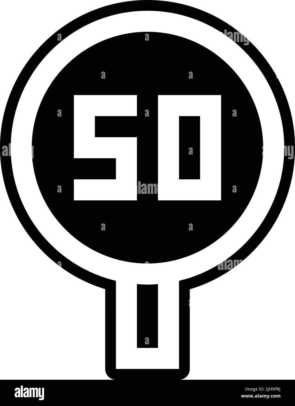 Traffic signs speed limit Stock Vector Image & Art - Alamy