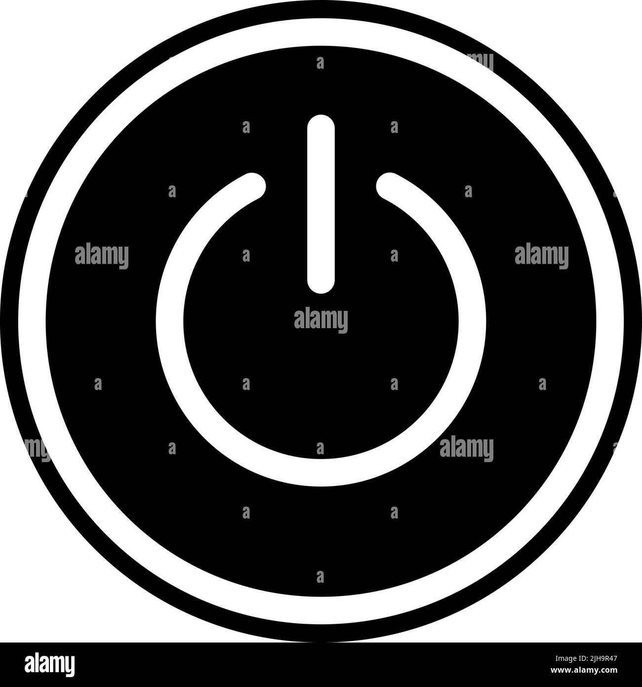 Power button ui elements Stock Vector Images - Alamy