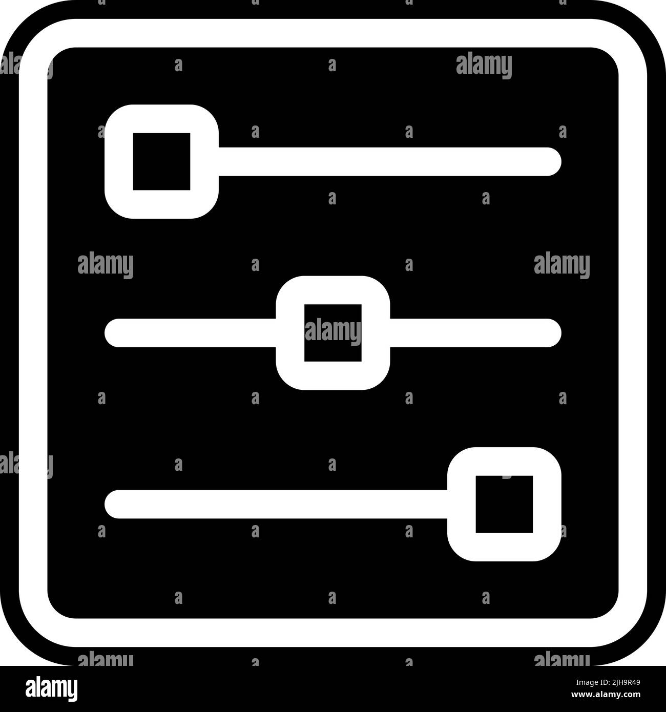 Slider adjustment Stock Vector Images - Alamy