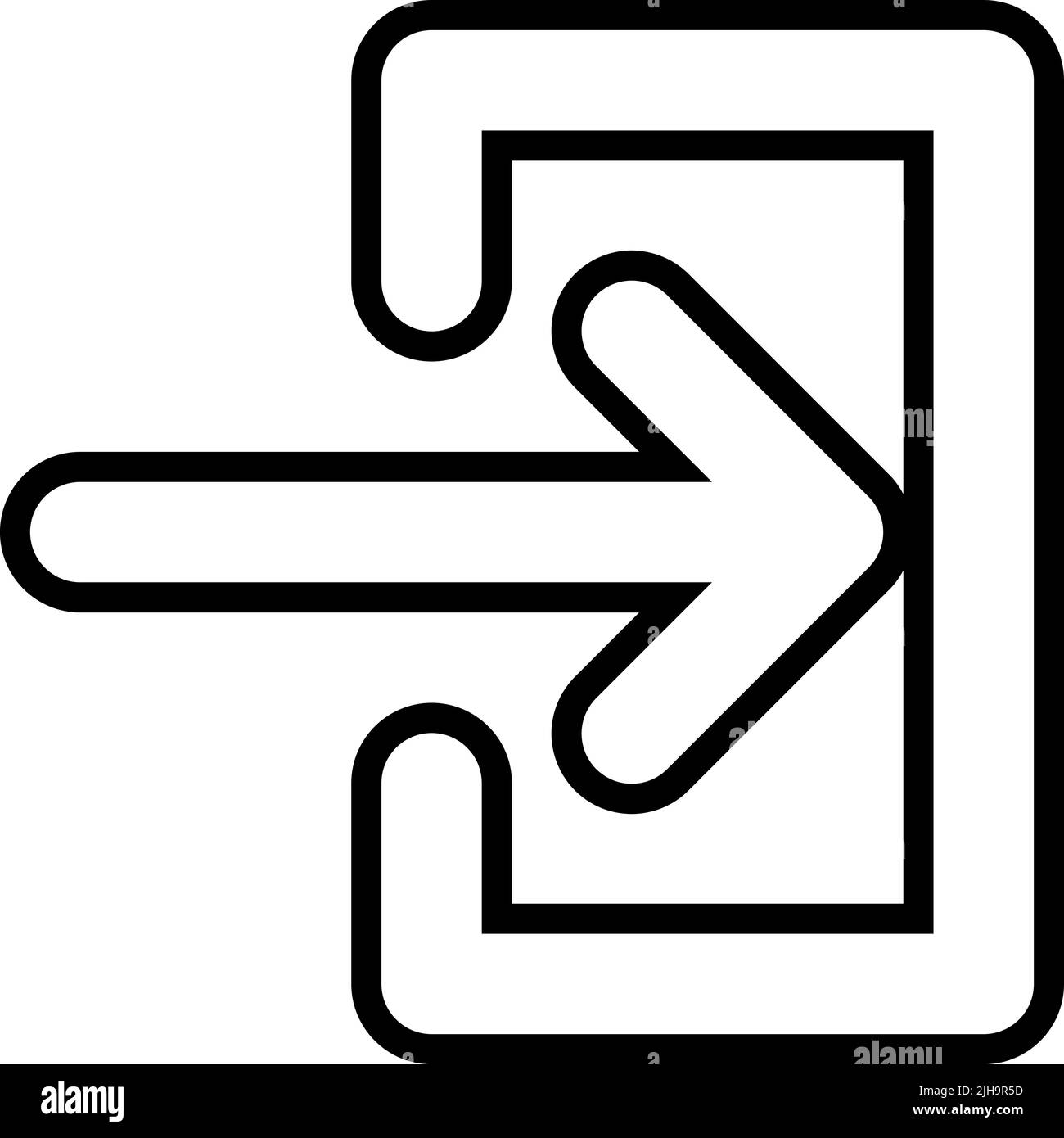 Login form ui design Black and White Stock Photos & Images - Alamy