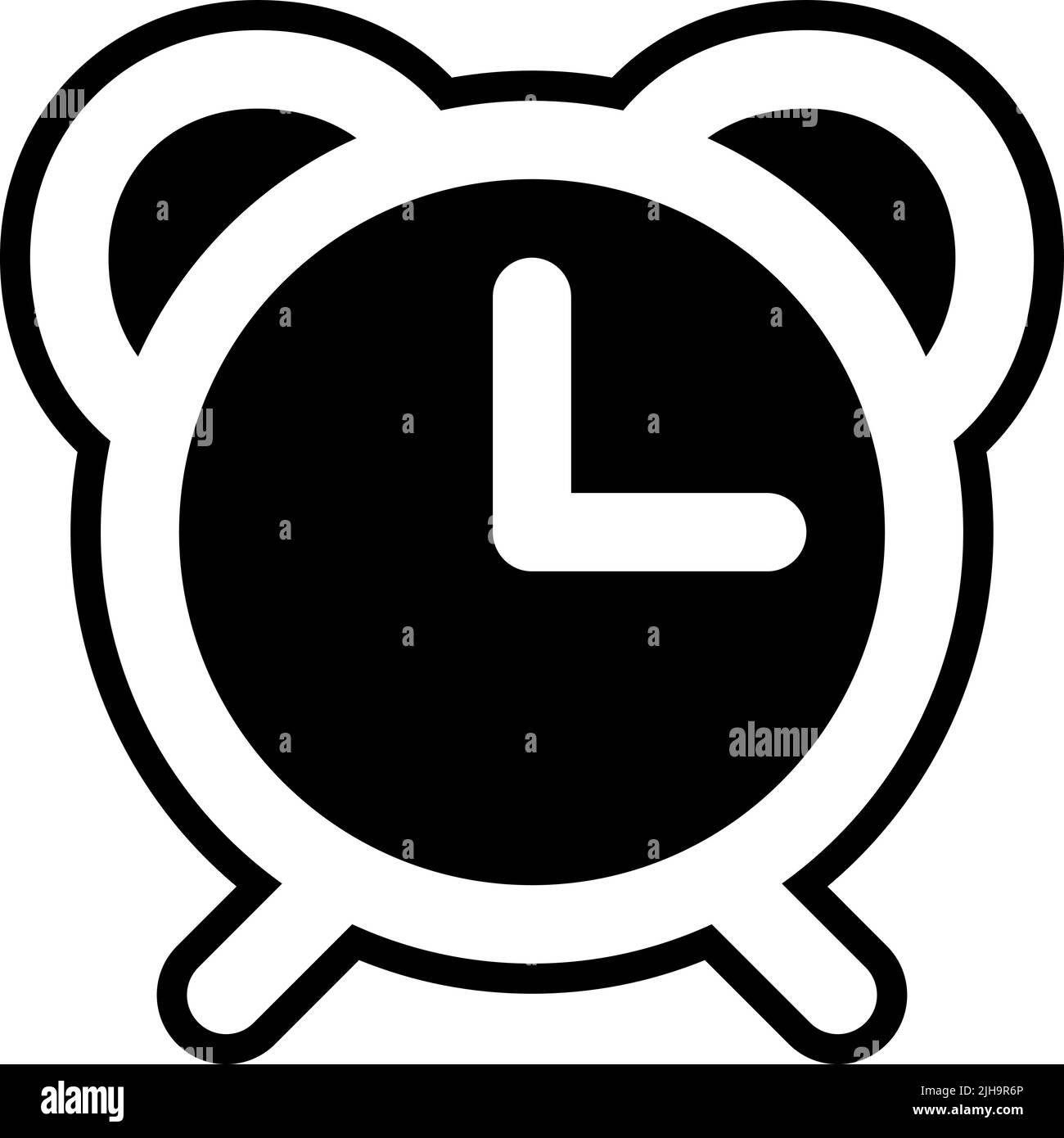 User interface alarm clock Stock Vector Image & Art - Alamy