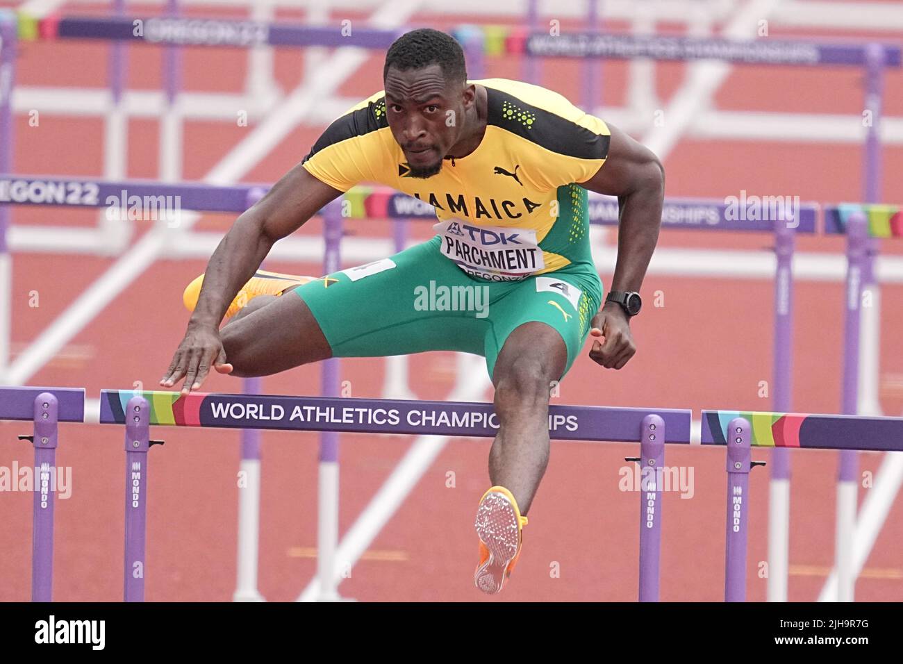 Eugene, USA. 16th July, 2022. Athletics: World Championship: Hansle ...