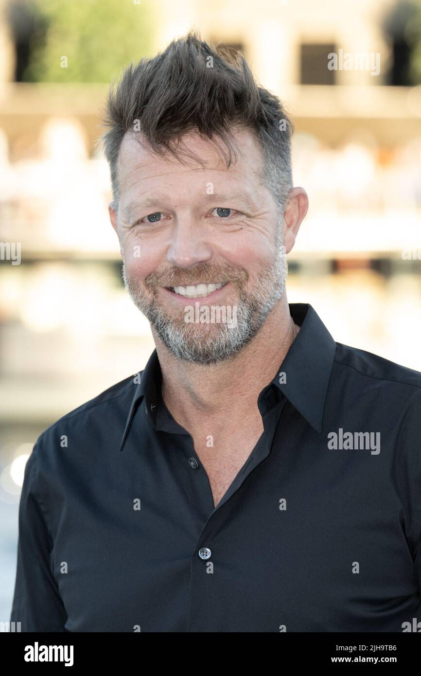 David Leitch attends the Bullet Train Photocall at Bateau LCExcellence ...