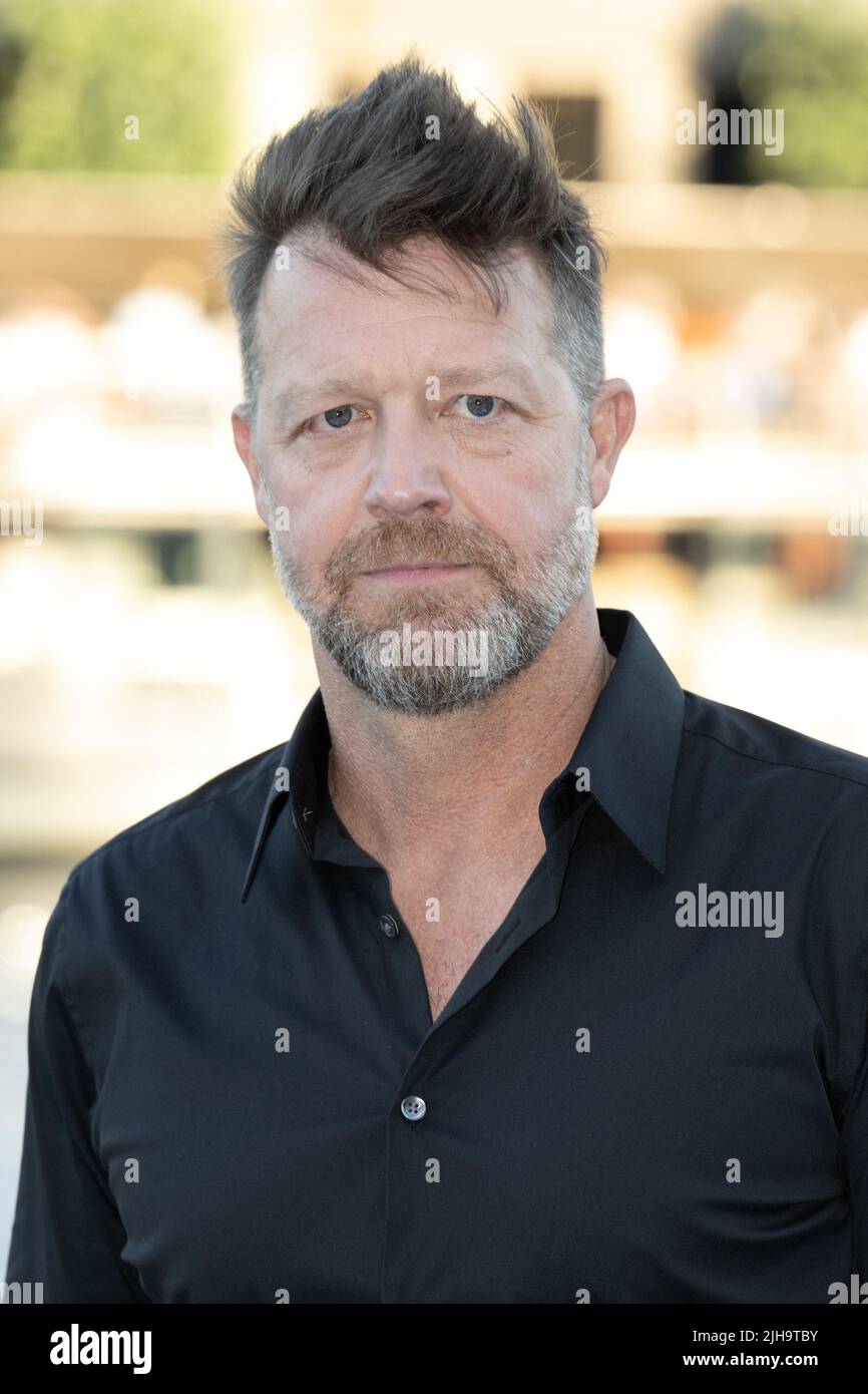 David Leitch attends the Bullet Train Photocall at Bateau LCExcellence ...