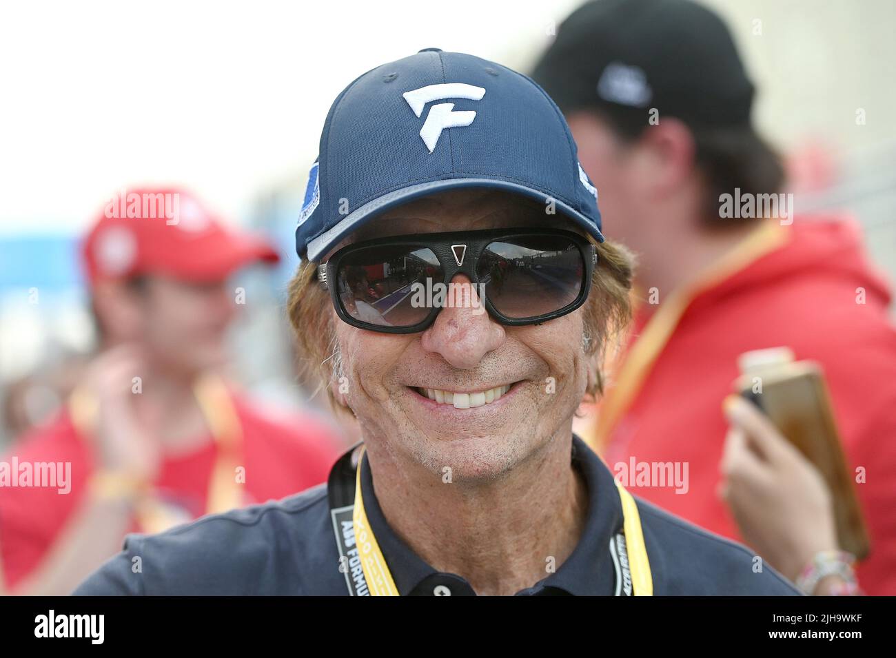 Legendary Brazilian race car driver Emerson Fittipaldi is seen walking ...