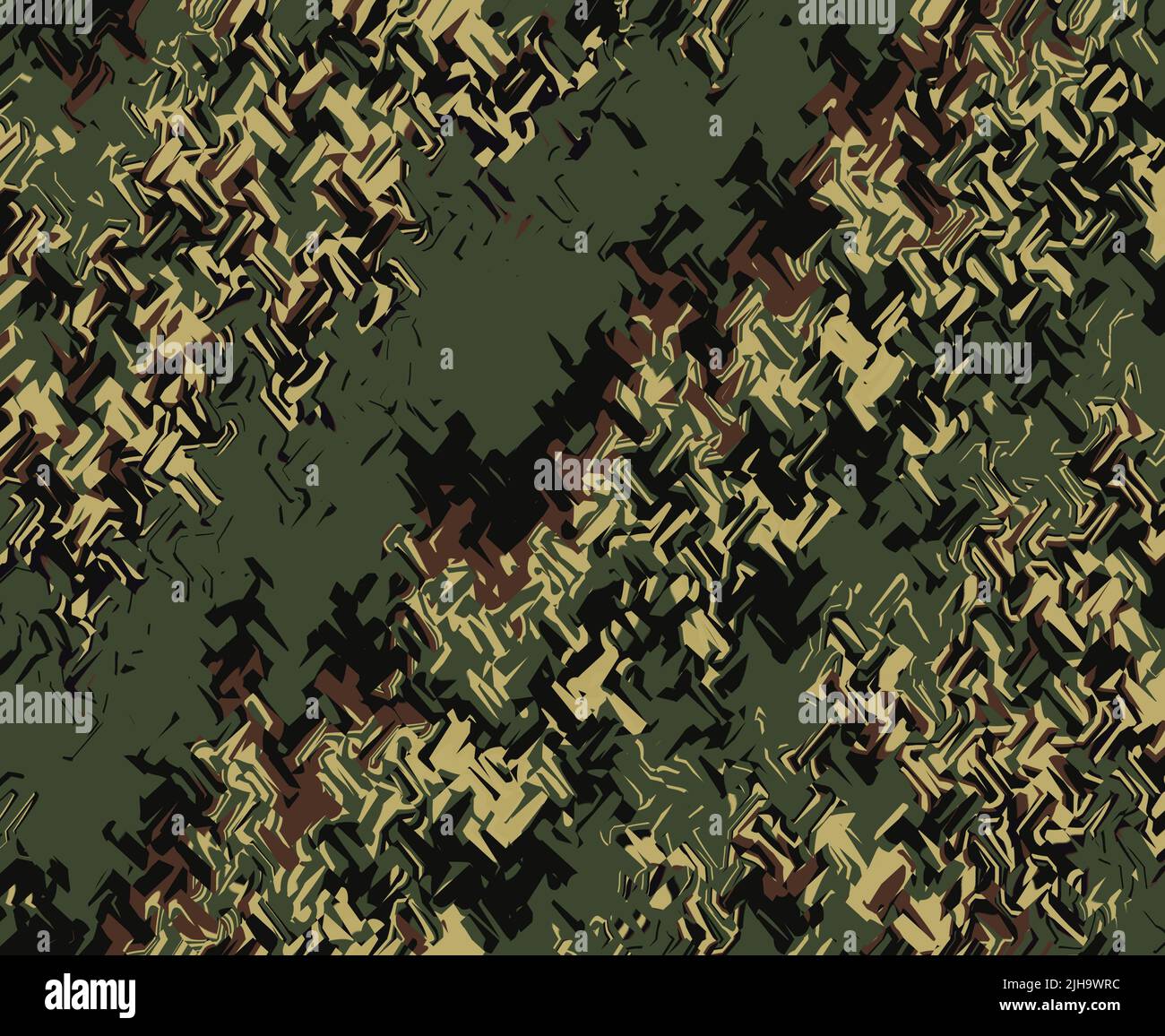 Abstract and contemporary digital art camouflage pattern Stock Photo ...