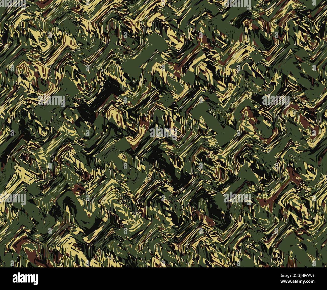Abstract and contemporary digital art camouflage pattern Stock Photo ...
