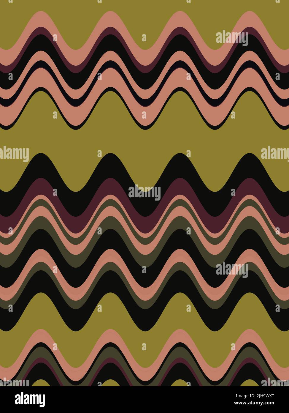 Abstract and contemporary digital art waves design Stock Photo - Alamy