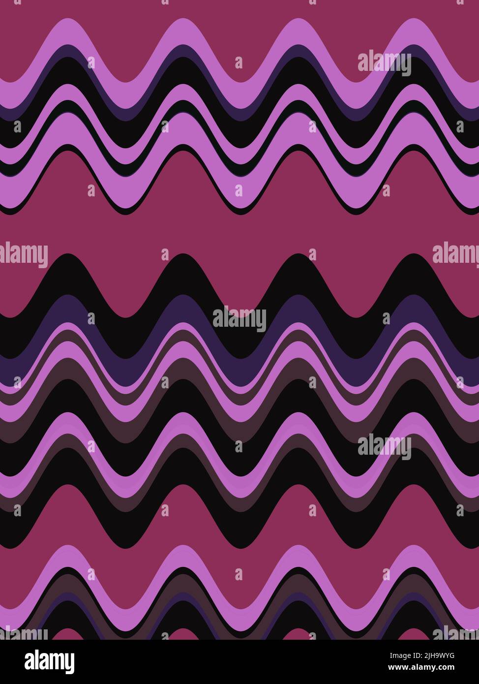 Abstract and contemporary digital art waves design Stock Photo - Alamy