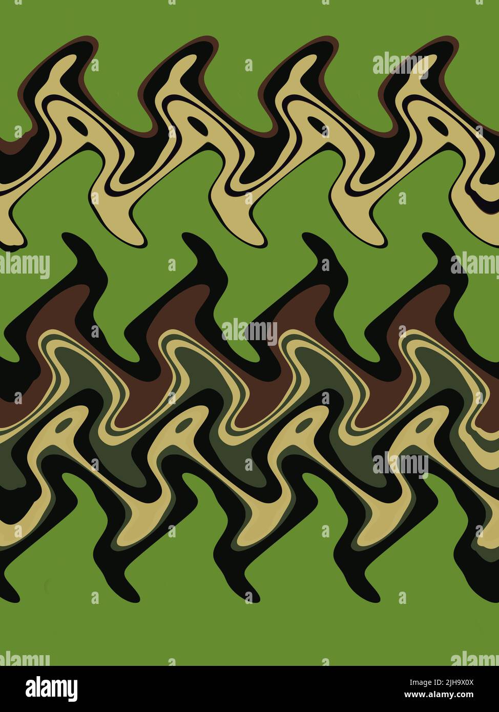 Abstract and contemporary digital art dancing pattern Stock Photo - Alamy