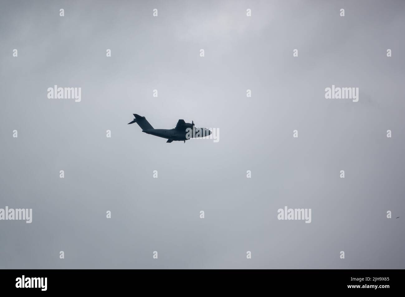 ZM401 RAF Royal Air Force Airbus A400M Atlas military cargo plane on a ...